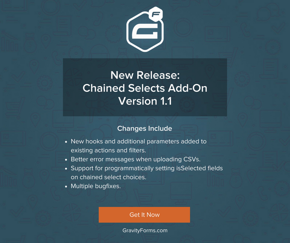 Chained Selects Add-On v1.1 Released - Gravity Forms