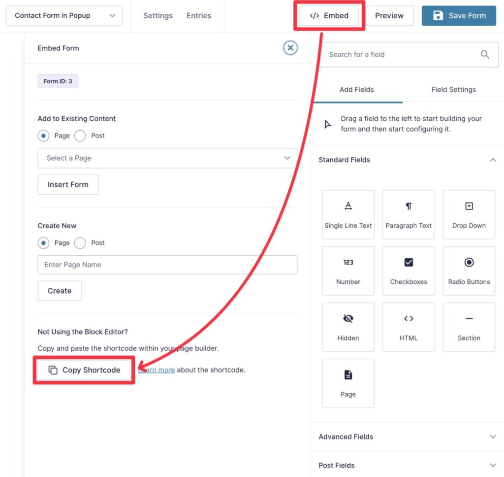 How to create a popup form in WordPress (any type of form)