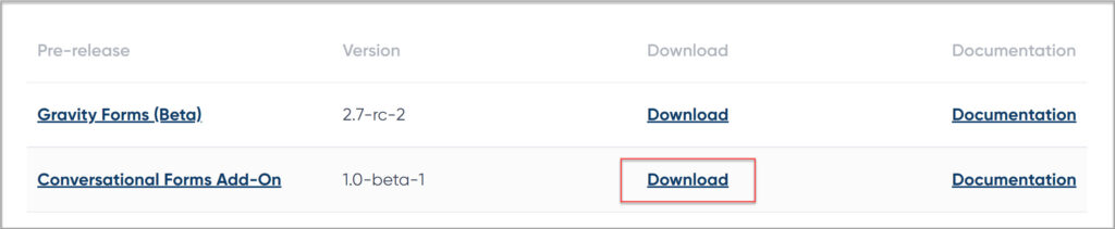 Conversational Forms Add-On: Install the Beta! - Gravity Forms