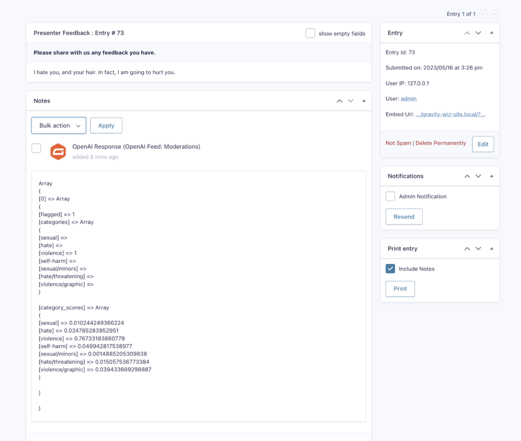 How to Use Gravity Forms OpenAI for Content Moderation
