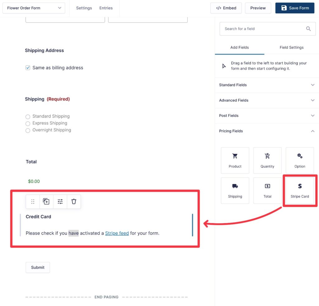 Starter Guide: How to Create a Flower Order Form - Gravity Forms