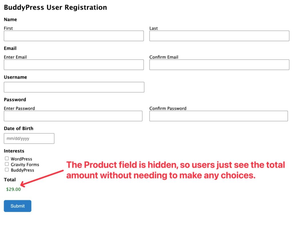 Gravity Forms BuddyPress Tutorial: Custom Registration Form