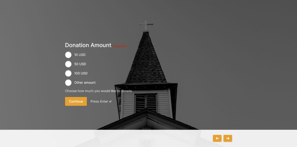 Starter Guide: How to Create a Church Donation Form - Gravity Forms