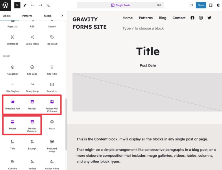 Intro to WordPress Templates and Template Parts in the Site Editor