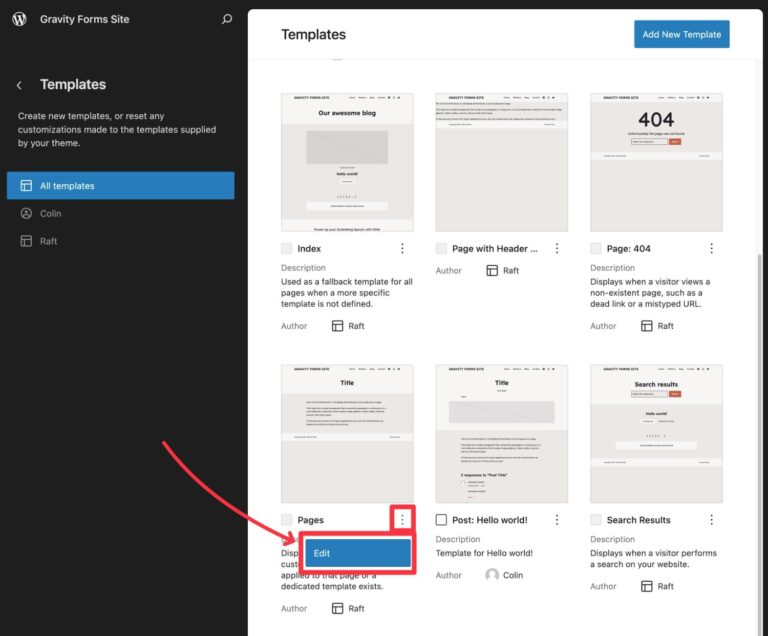 Intro to WordPress Templates and Template Parts in the Site Editor
