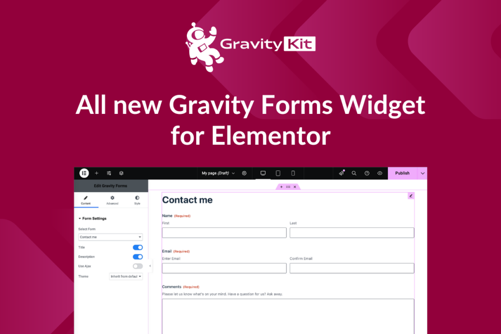 Announcing GravityKit’s New Gravity Forms Widget for Elementor ...