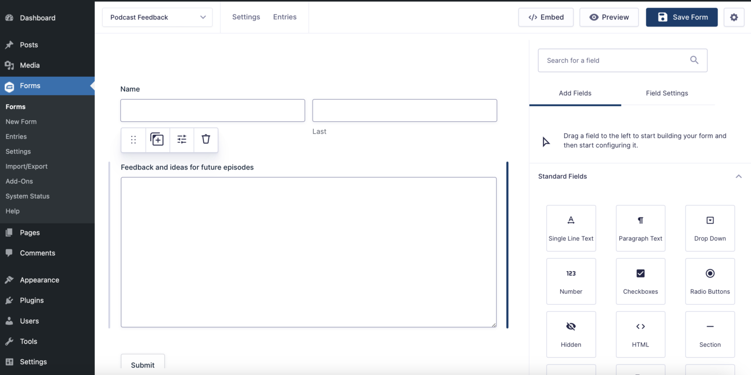 Host a Successful Podcast With WordPress and Gravity Forms