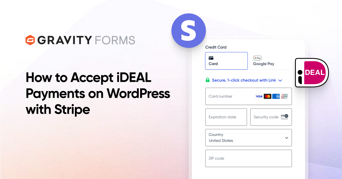 How to Accept iDEAL Payments on WordPress with Stripe - Gravity Forms