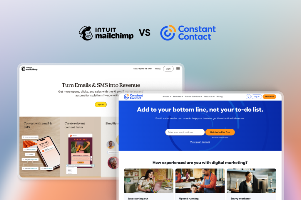 Mailchimp vs Constant Contact: A Detailed Comparison - Gravity Forms