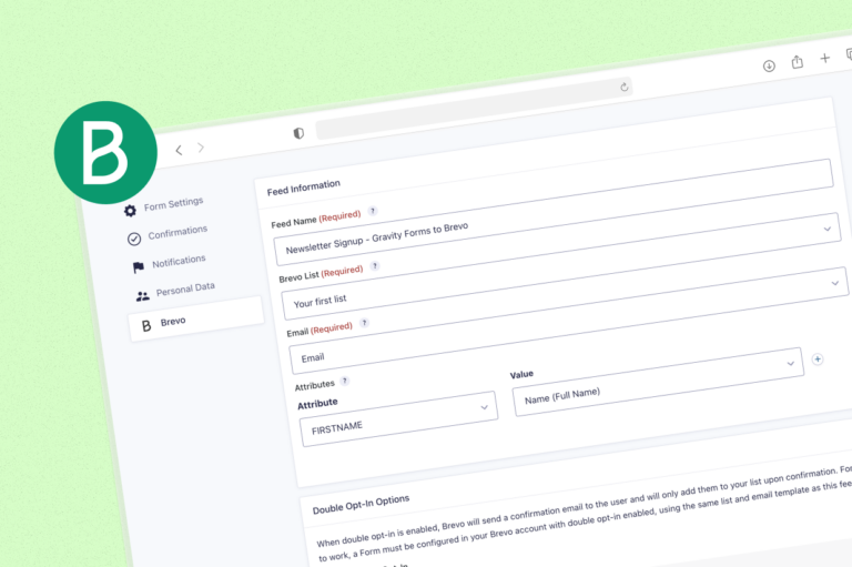 How to get started with the Gravity Forms Brevo Add-On - Gravity Forms