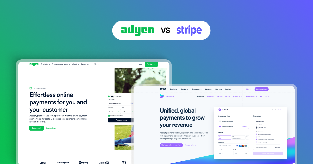 Stripe vs Adyen for online payments: How to choose - Gravity Forms
