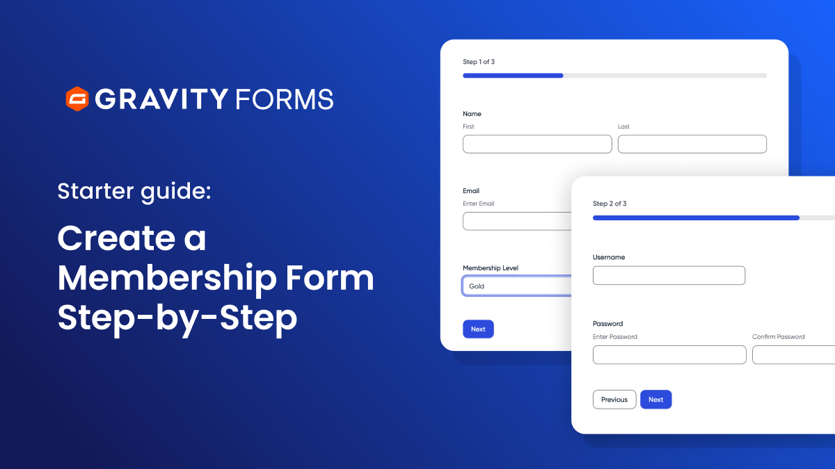 How to create a WordPress membership form (template included)